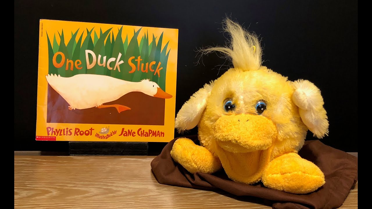 Storytelling based on the book: One Duck Stuck by Phyllis Root - YouTube