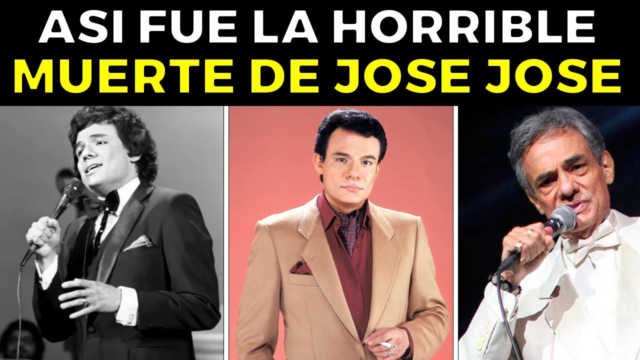Así Fue la Trágica Y Legendaria Vida de José José - YouTube