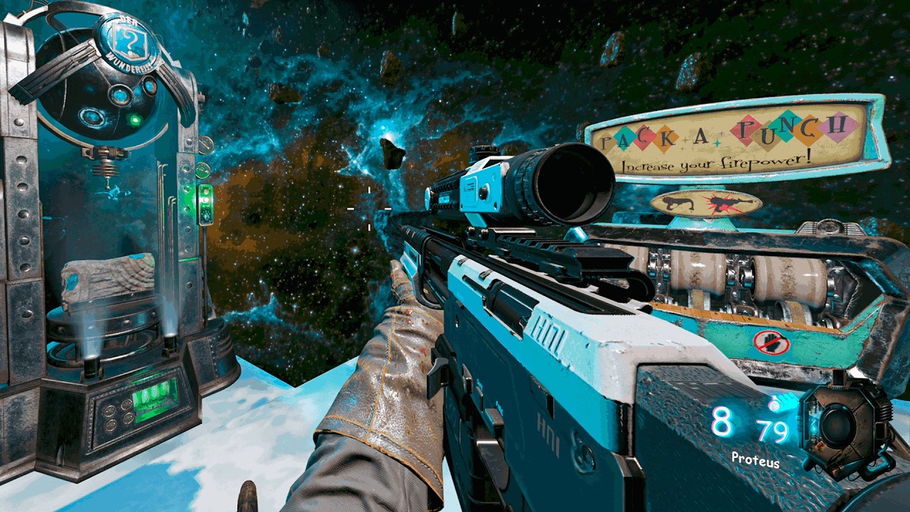 BLACK OPS 3 ZOMBIES: SPACE PLATFORM GAMEPLAY (NO COMMENTARY) - YouTube