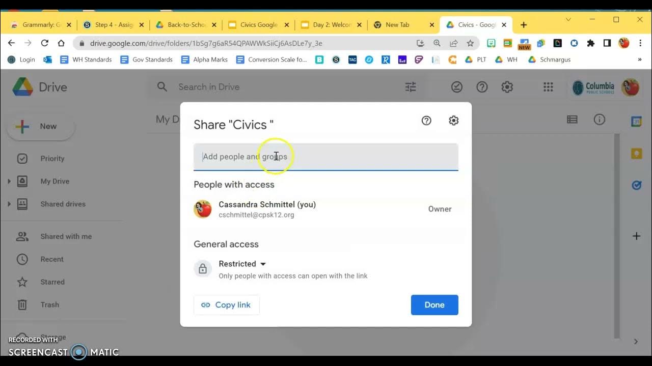 Civics Folder - YouTube