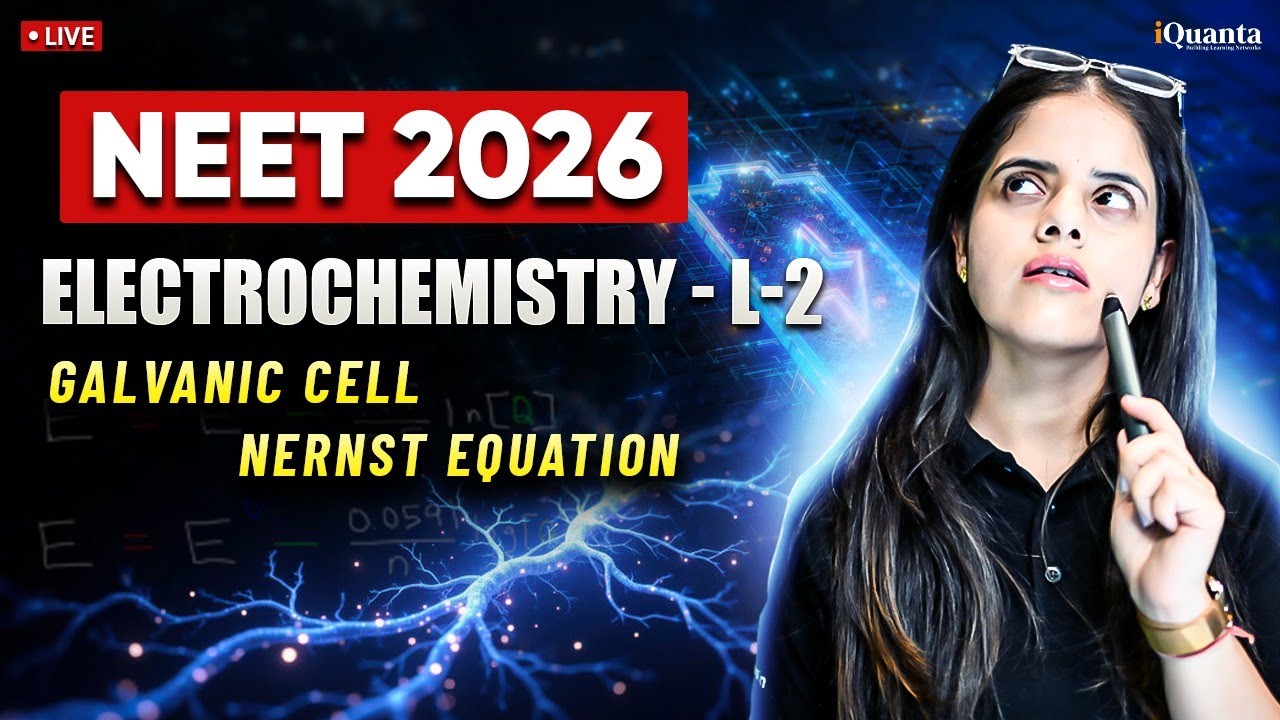 Galvanic Cell & Nernst Equation Explained | Electrochemistry Class 12 ...