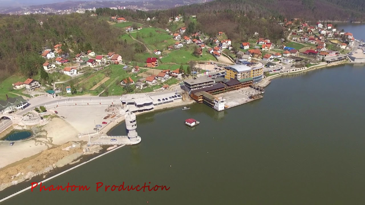Jezero Modrac Lukavac 2018 godina - YouTube