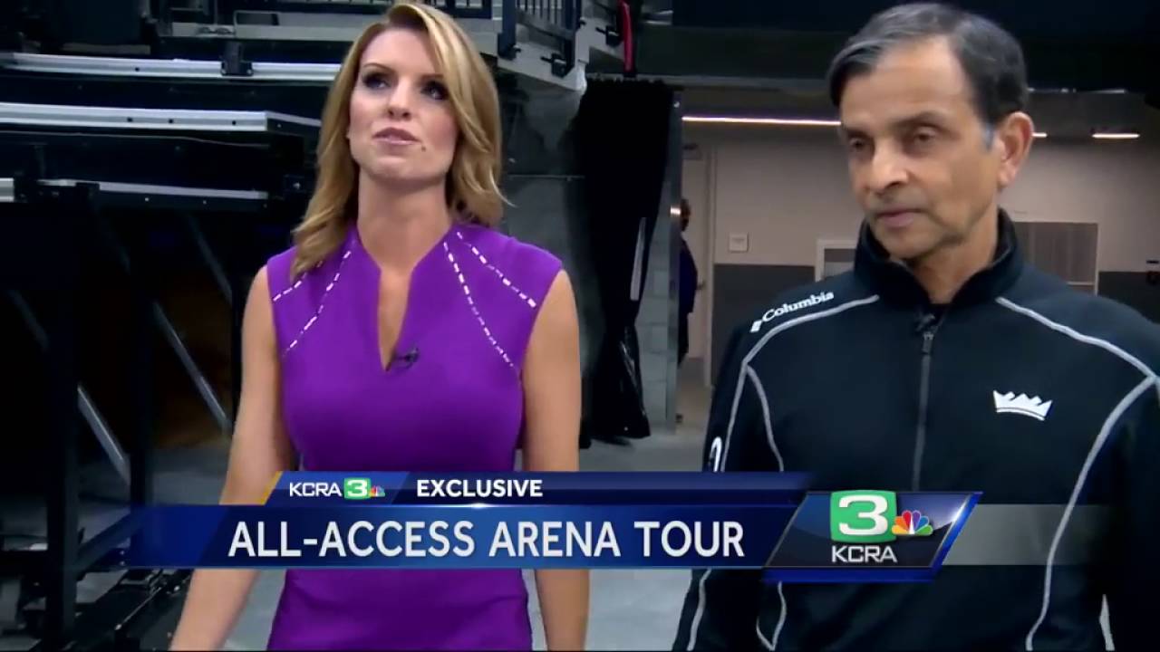 Kings owner Vivek Ranadive gives exclusive tour of Golden 1 Center ...