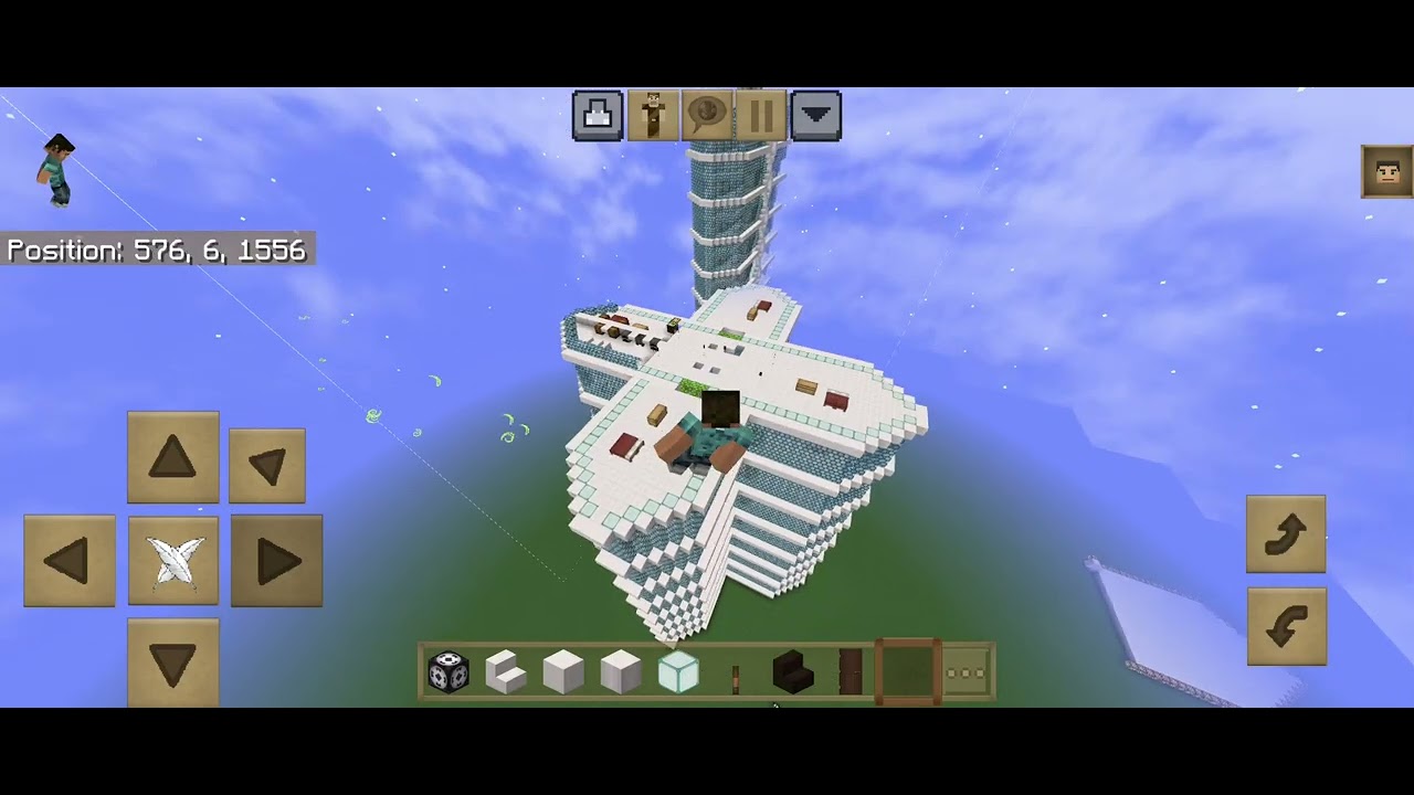 Minecraft double modern Tower building - YouTube