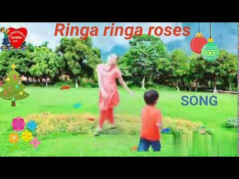 Ringa ringa roses|| ring around rosie| Nursery rhyme|| just like ...
