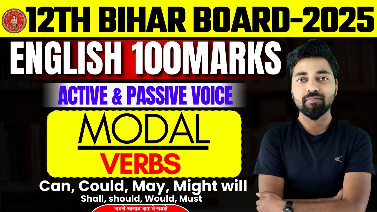 English Grammar Class 12 | Voice Class 12 English Grammar | Passive of ...