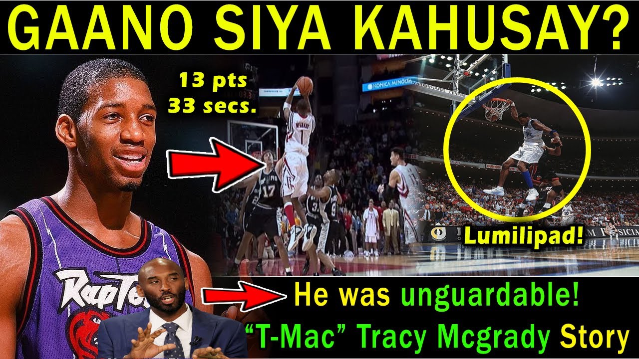 Gaano Kalakas maglaro ang PRIME "T-MAC" ? | Tracy Mcgrady Story ...
