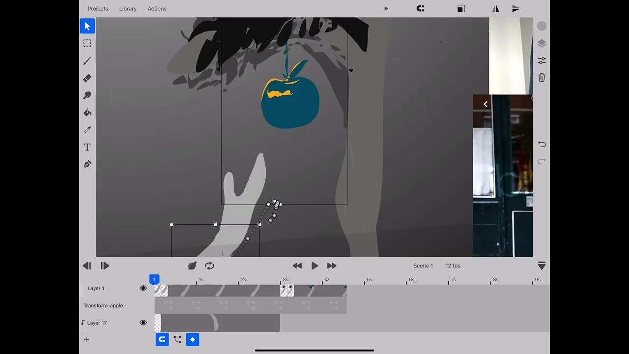 Tutorial ToonSquid How to animate key frame hand picking apple #toonsquid - YouTube