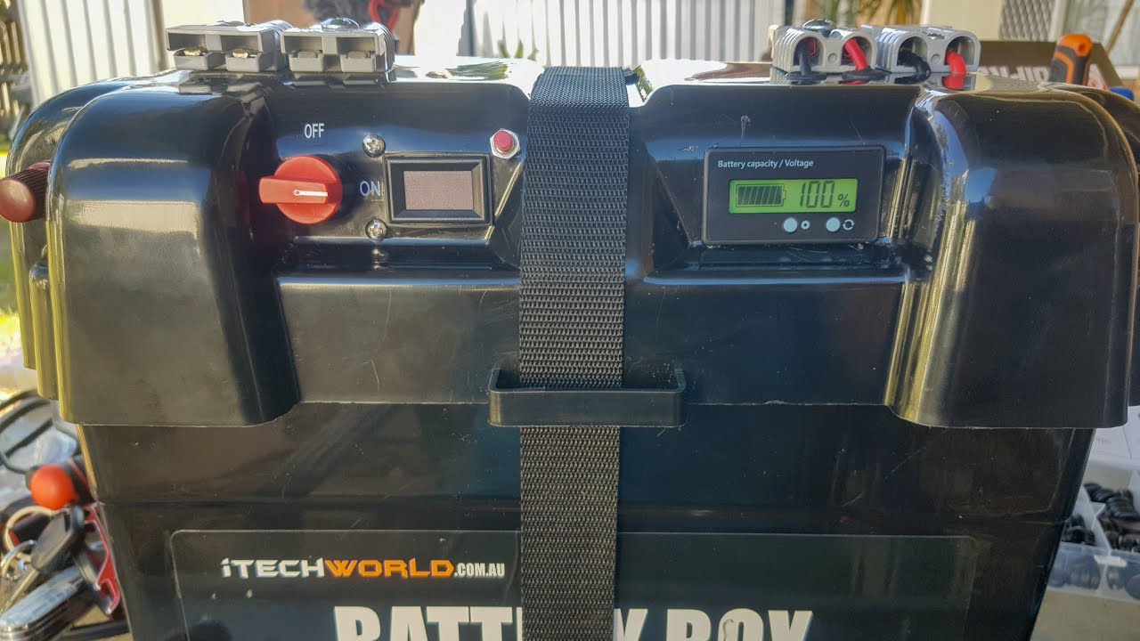 Itechworld battery box upgrade - YouTube