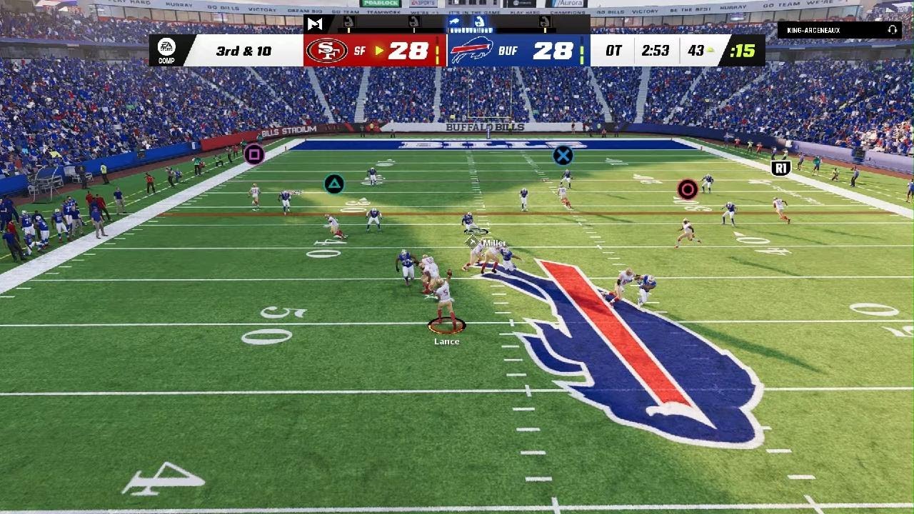 Madden NFL 23 GAME WINNING TD DEEBOO Samuel IN OT!!! - YouTube