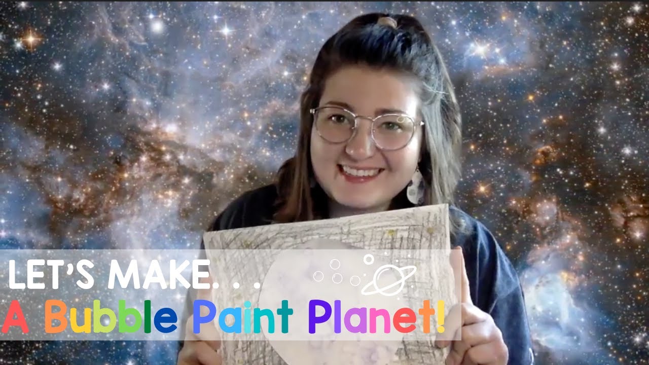 How to Make a Bubble Paint Planet - YouTube
