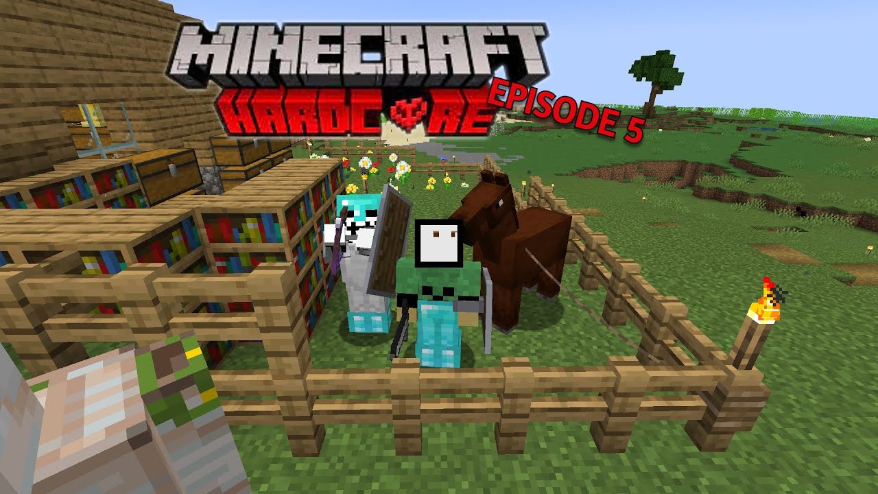 Villager Culling Part 1 - Minecraft Hardcore [ep5] - YouTube