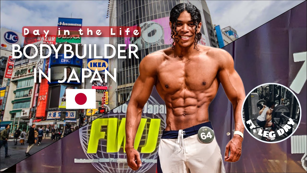 Day in the Life of a Bodybuilder in Japan 🇯🇵 - YouTube