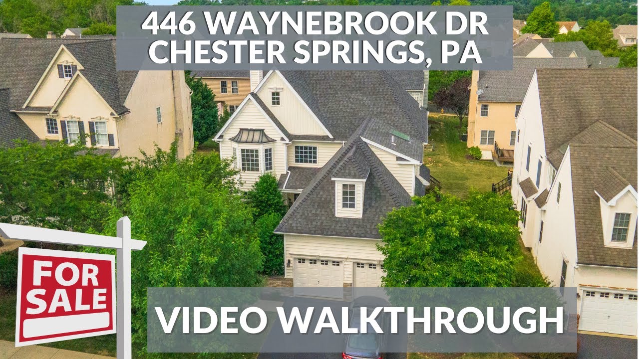 Video Walkthrough | 446 Waynebrook Drive, Chester Springs, PA - YouTube