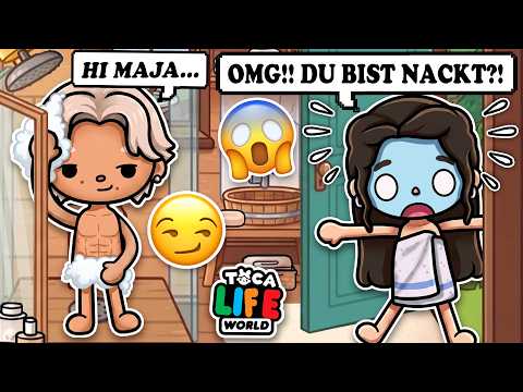 😱 ICH ERWISCHE IHN UNTER DER DUSCHE... ICH SEHE ALLES! 🏕️ Camp der Liebe TEIL 3 🌲 TOCA BOCA DEUTSCH