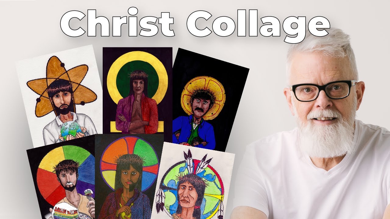 Christ Collage Explained - 16 images of Christ - YouTube