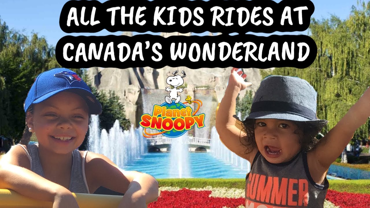 ALL OF THE KIDS RIDES AT CANADA'S WONDERLAND - YouTube