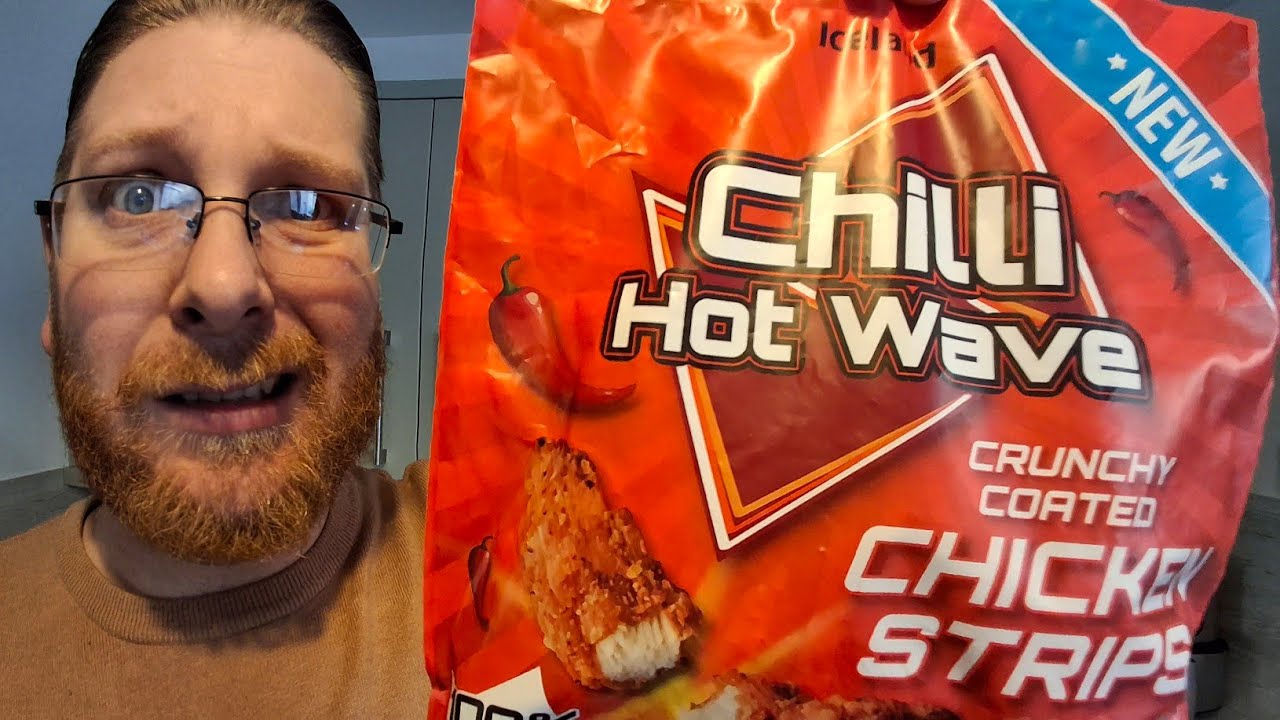OMG! These Chilli Hot Wave Chicken Strips Are suppose to be hot ? - YouTube