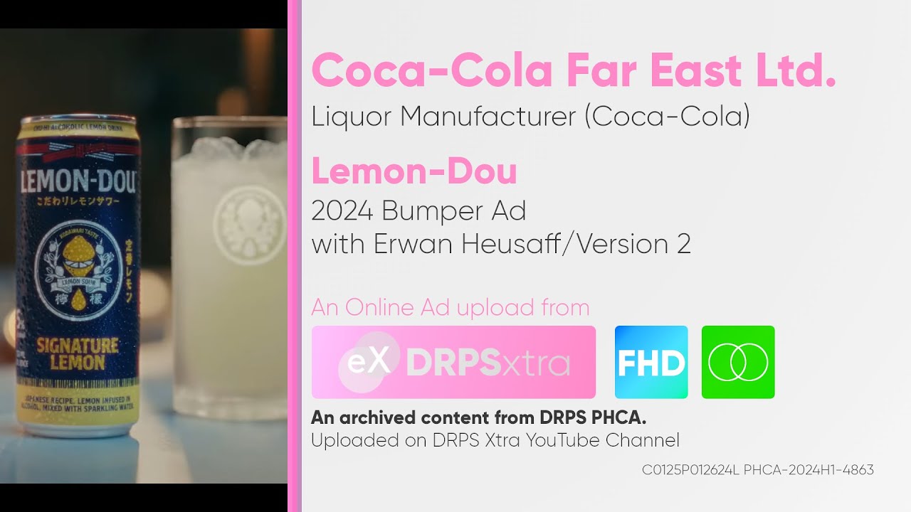Lemon-Dou Bumper Ad 2024 with Erwan Heussaff (Philippines, Version 2 ...
