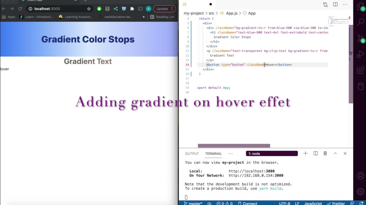 Tailwind CSS Gradient color stops - YouTube
