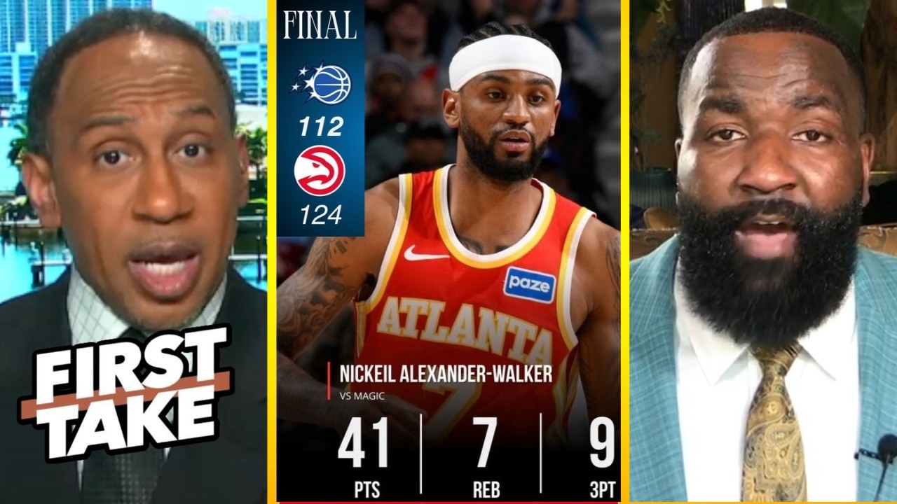 FIRST TAKE | Hawks are a real threat in the East! - Stephen A. on NAW ...