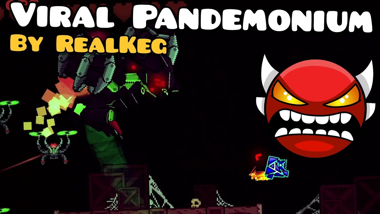 Really Long Bossfight Level (Viral Pandemonium by RealKeg - Insane ...
