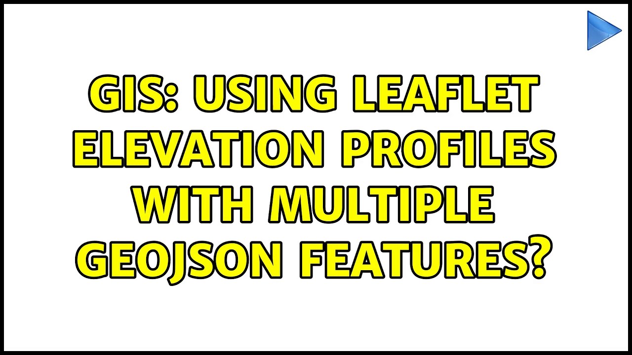 GIS: Using Leaflet elevation profiles with multiple GeoJSON features ...