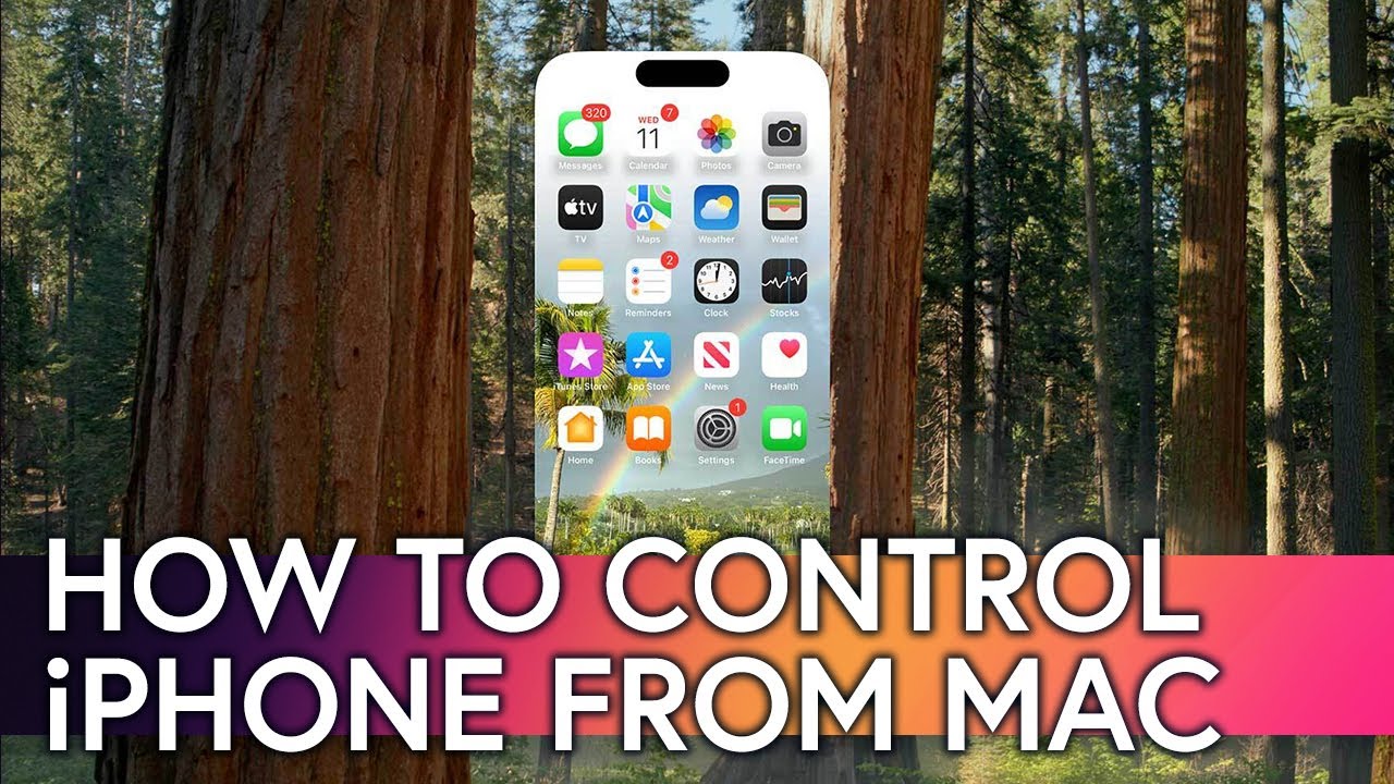 Control iPhone on Mac with Apple iPhone Mirroring - YouTube