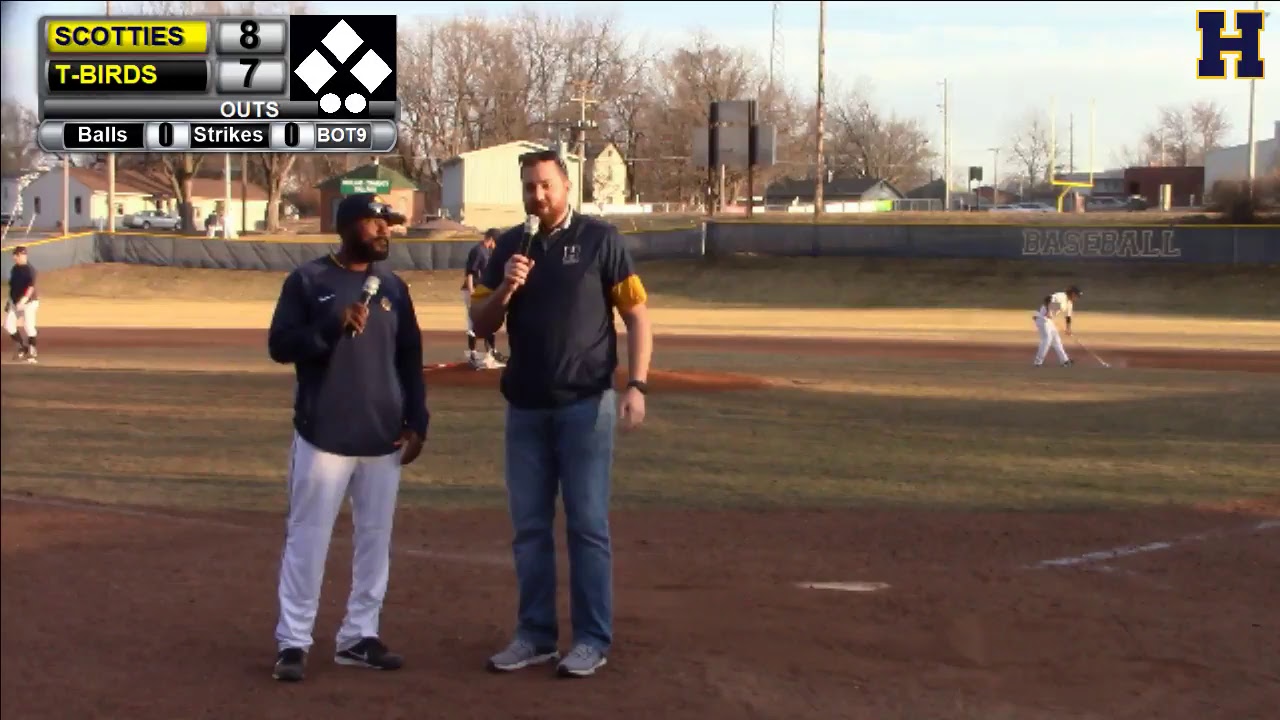 Highland Community College Baseball vs. Cloud County CC - YouTube