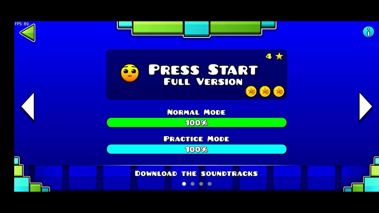 Press Start Full Version (2.2 XL level) | Geometry Dash 2.2 - YouTube