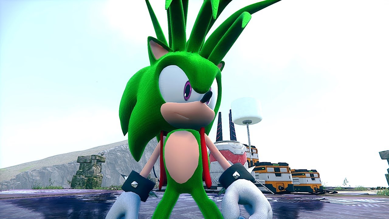 Manic The Hedgehog 3d