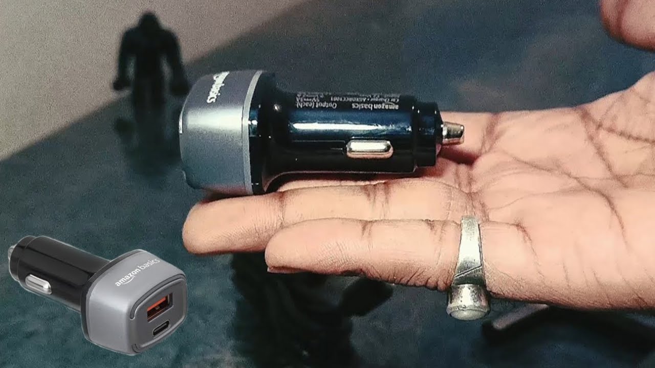 Amazon Basics car charger unboxing & how it's works part 1 - YouTube