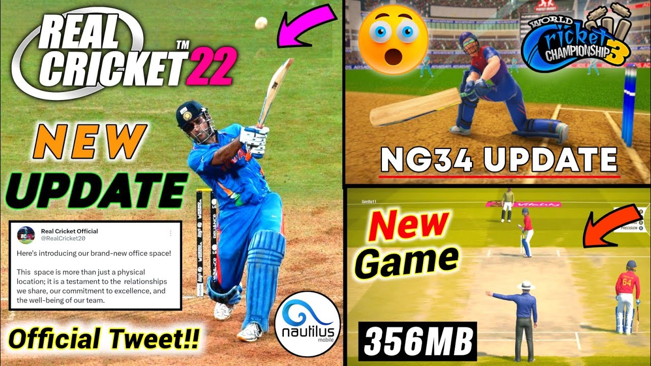 Real Cricket 22 New Update Coming | Systerious Setting Shots | Fielding ...