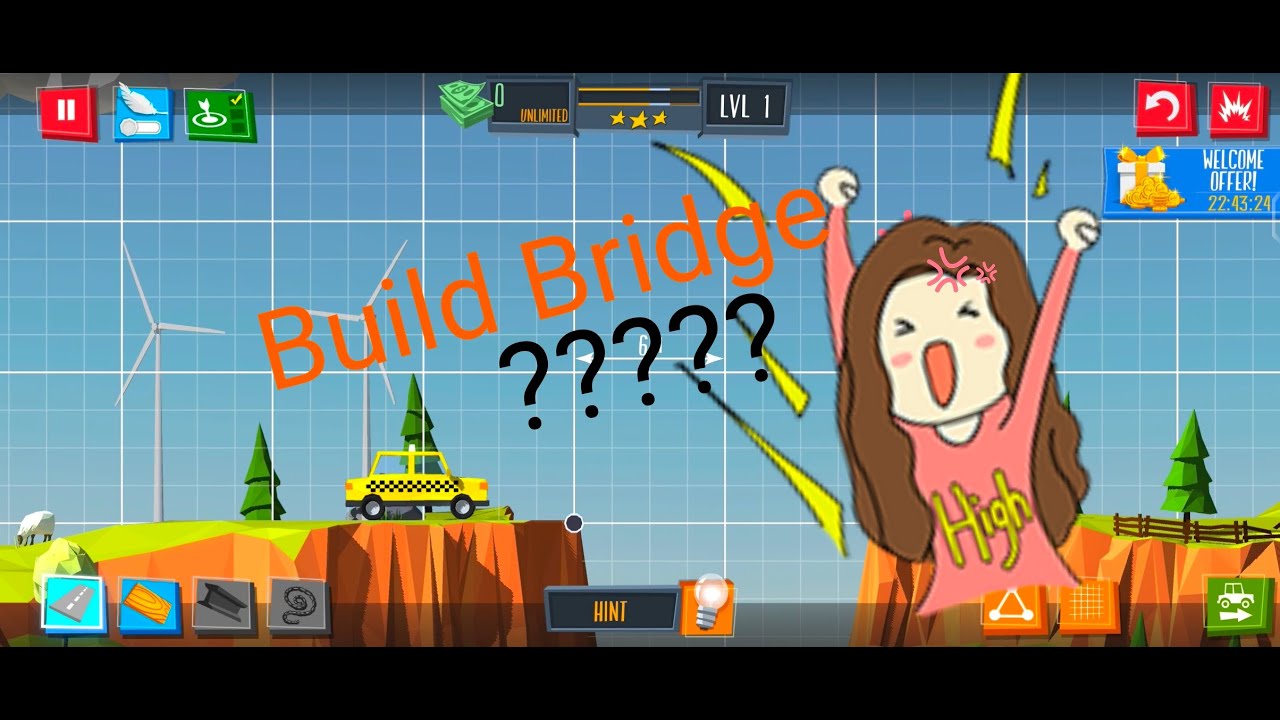 Build A Bridge!, Level-1 - YouTube