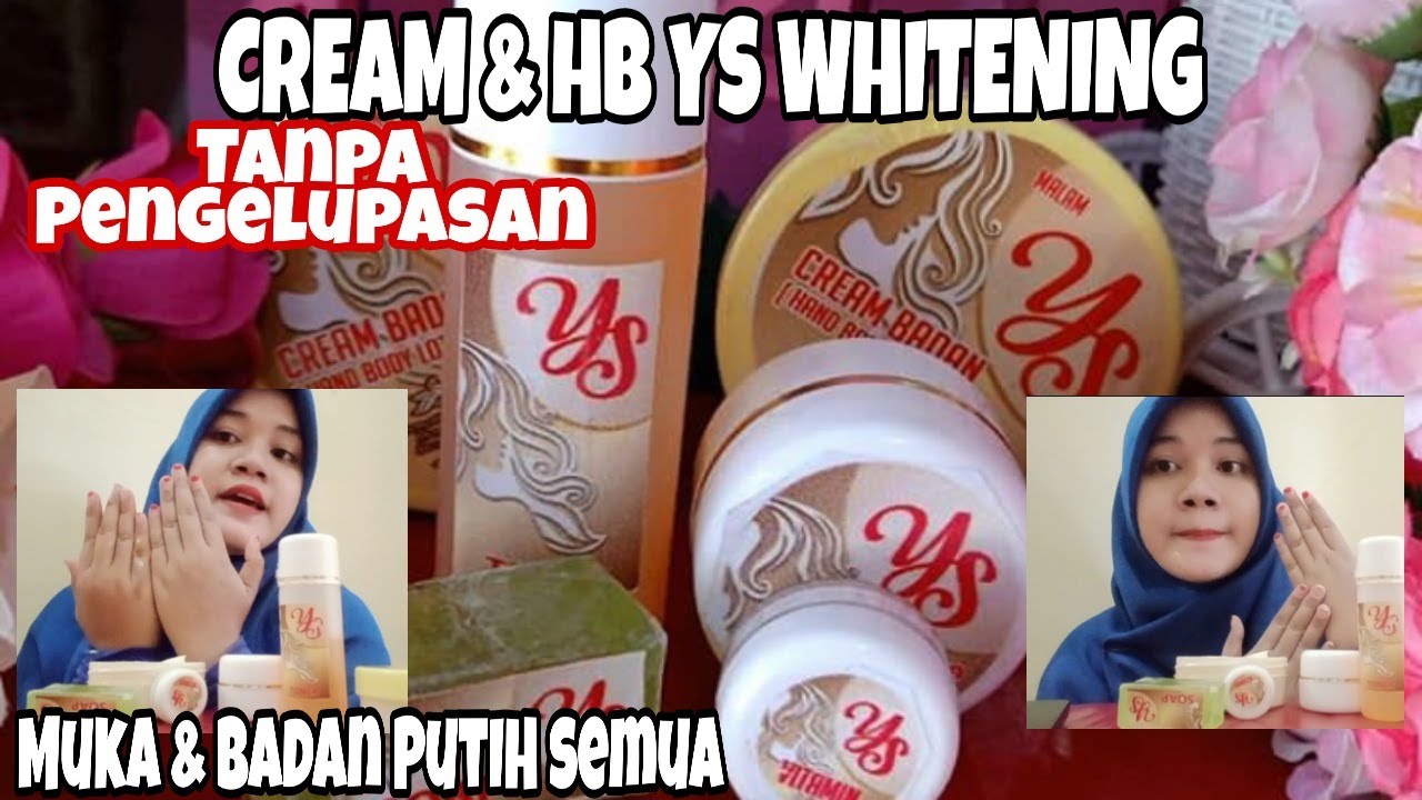 REVIEW JUJUR CREAM YS WHITENING BISA PUTIH TANPA PENGELUPASAN - YouTube