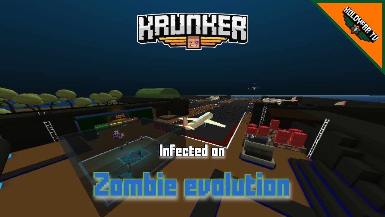 INFECTED ON ZOMBIE EVOLUTION! | Custom Krunker - YouTube
