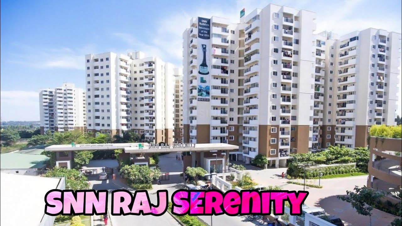 SNN RAJ SERENITY | FRIENDS APARTMENT | #VLOG4 - YouTube