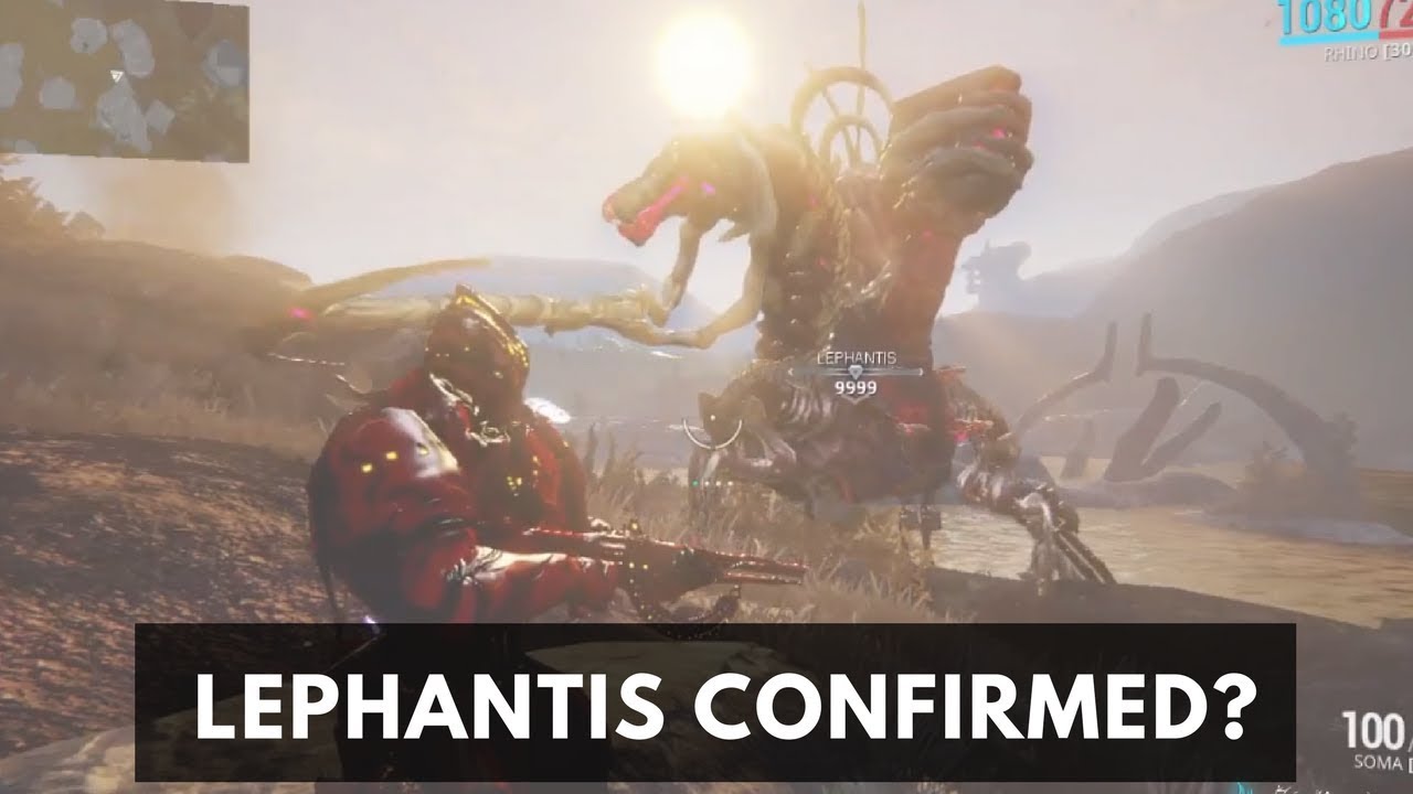 Warframe: A Closer Look at the Meteor....Lephantis? - YouTube