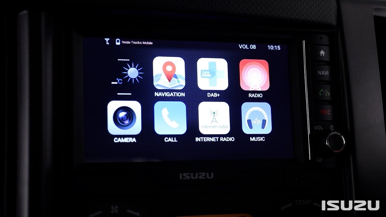 Isuzu N Series (MY21) Operational Video #4A - Satellite Navigation ...