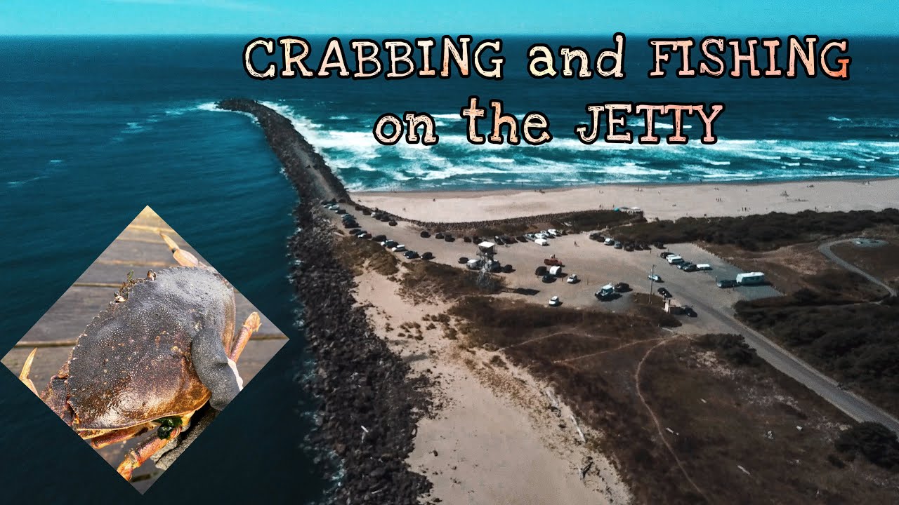 First Time Fishing on the Jetty and Crabbing | Tillamook Bay, Oregon ...