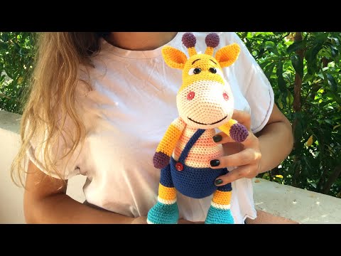 Amigurumi Zürafa Yapımı —Part 3 — ( Tüm Parçaların Birleştirilmesi )