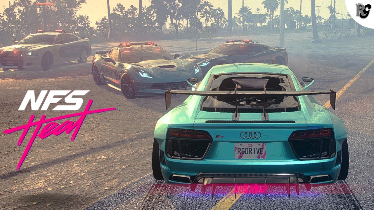 Chased by Cops!! | NFS Heat | Gameplay | 4K - YouTube