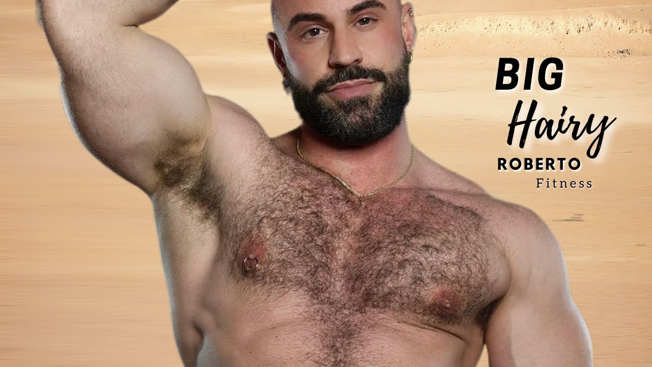 Big Hairy Italian Handsome Man Fitness - YouTube