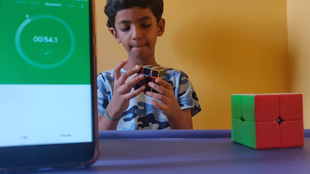 My First Cube Solving Demo | #prolearner - YouTube