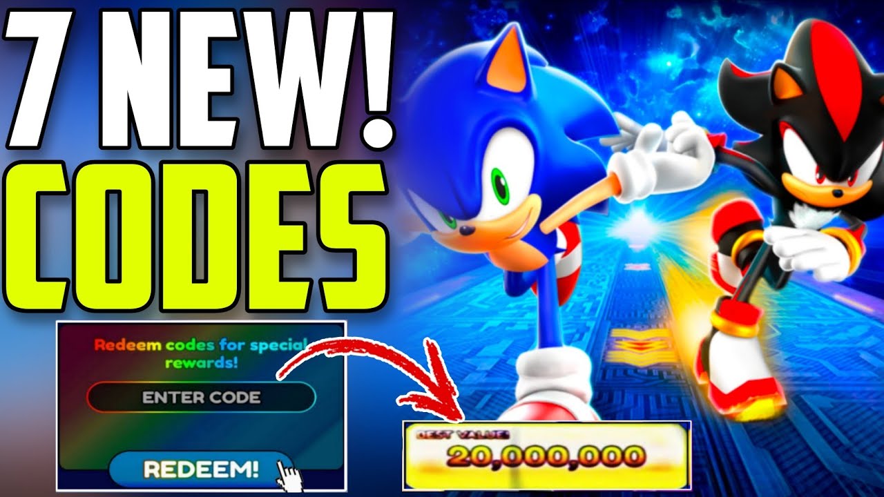 *NEW* CODES⚠️SONIC SPEED SIMULATOR ROBLOX CODES 2024 - SONIC SPEED ...