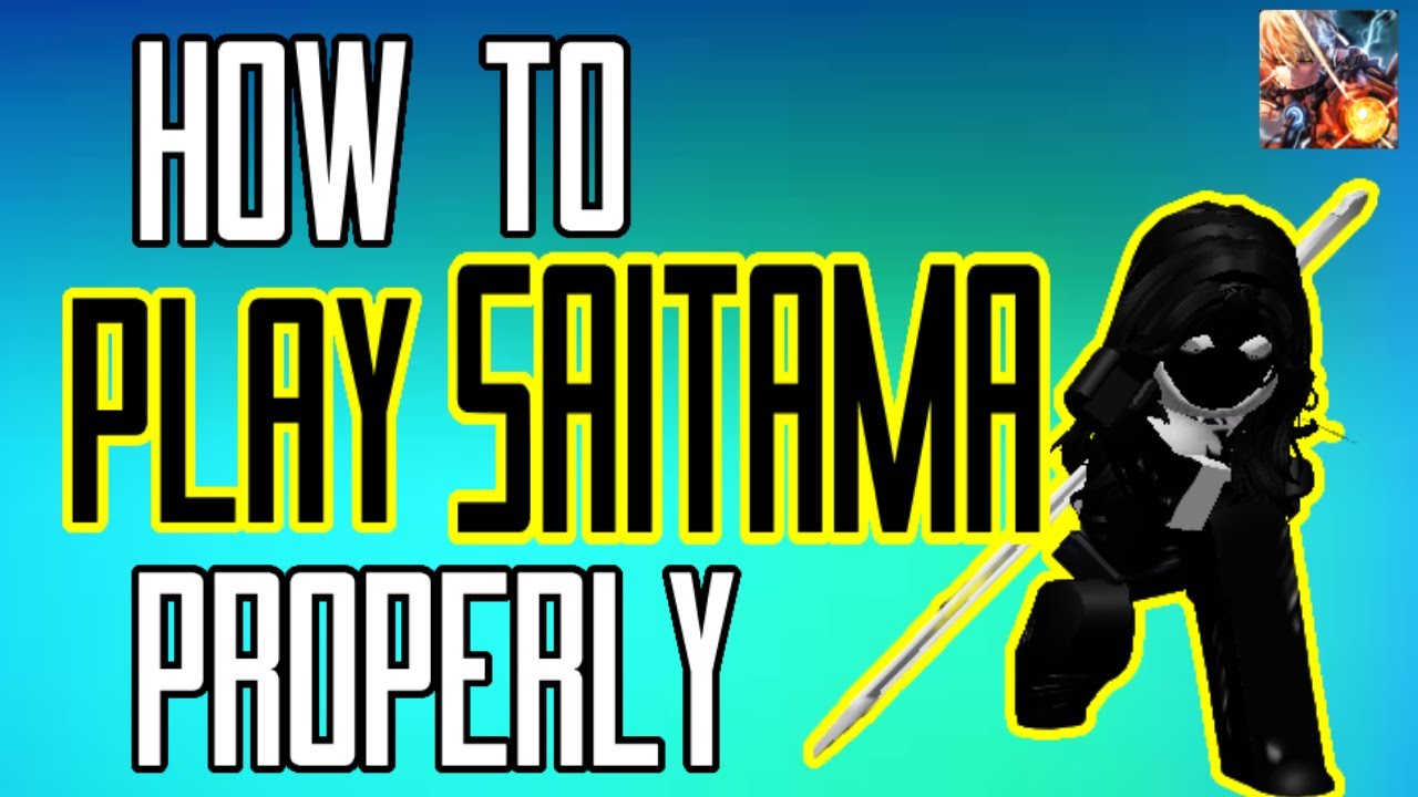 How To Play Saitama Properly (The Strongest Battlegrounds) - YouTube