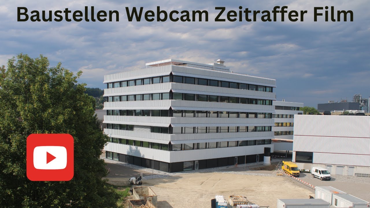 Baustellen Webcam Zeitraffer Film - YouTube