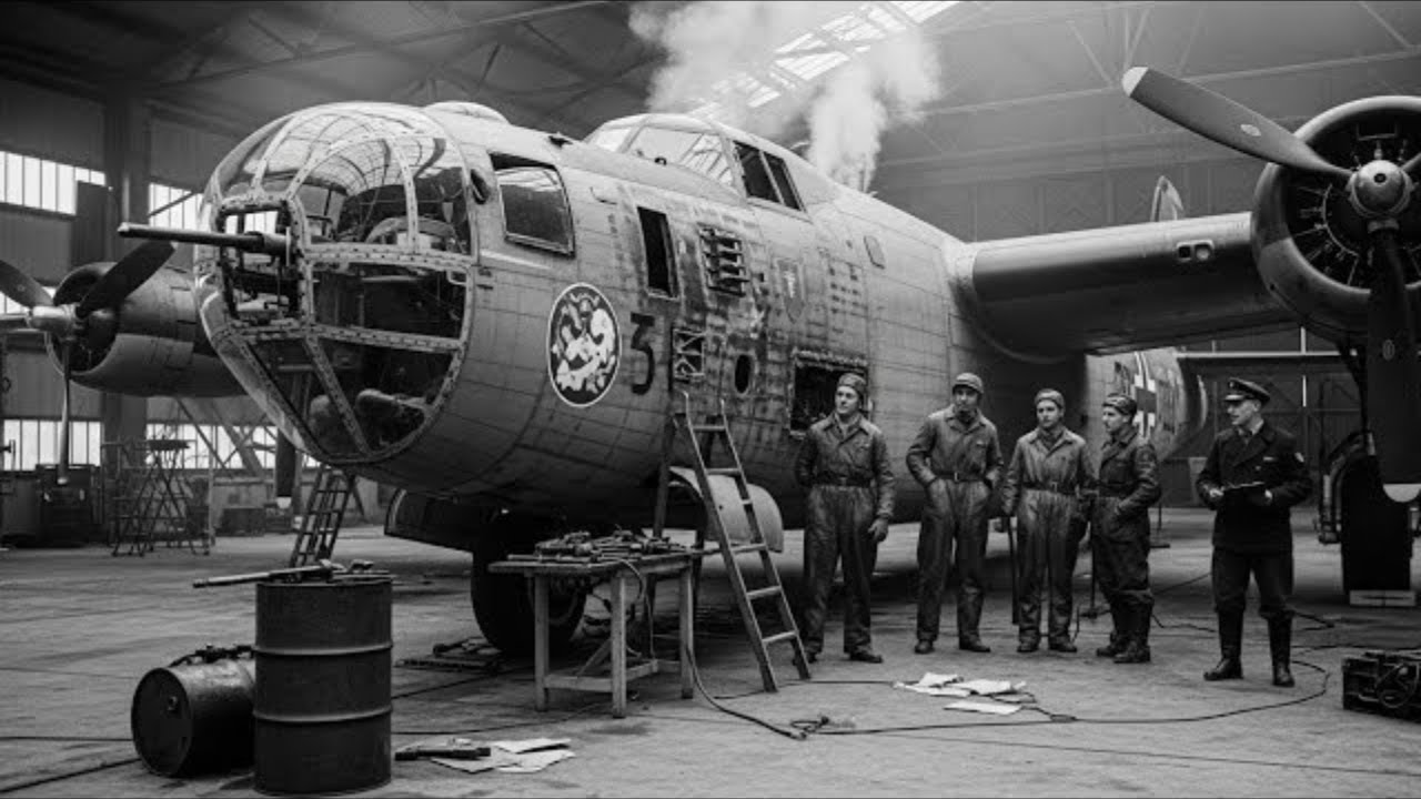 German Mechanics Examined A Captured B-24 — Couldn't Believe The ...