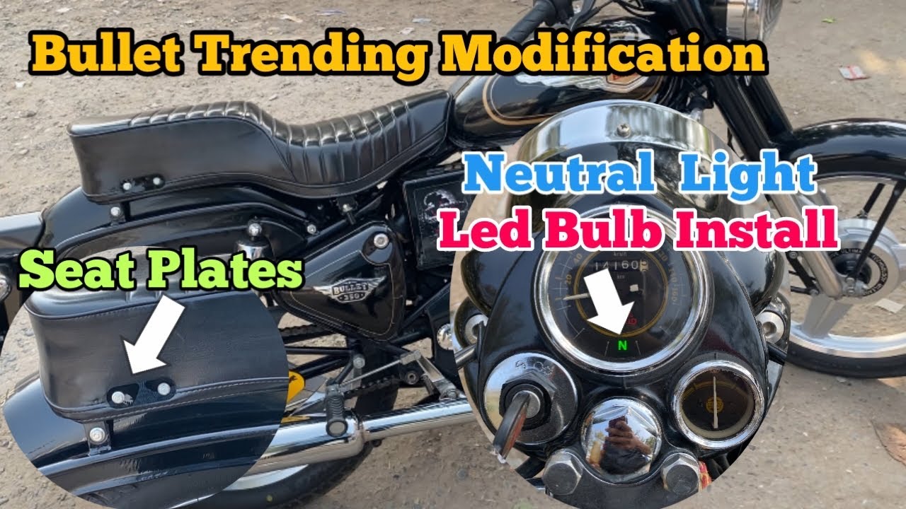 Bullet Seat Side Plates Install | Neutral Light Led Bulb Install ...
