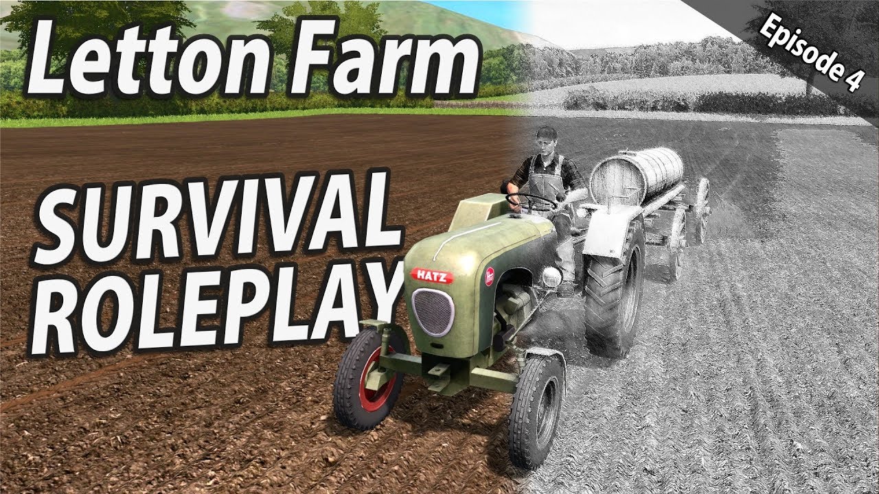DENNIS HAS A FARM?!? | Survival Roleplay | Farming Simulator 17 ...